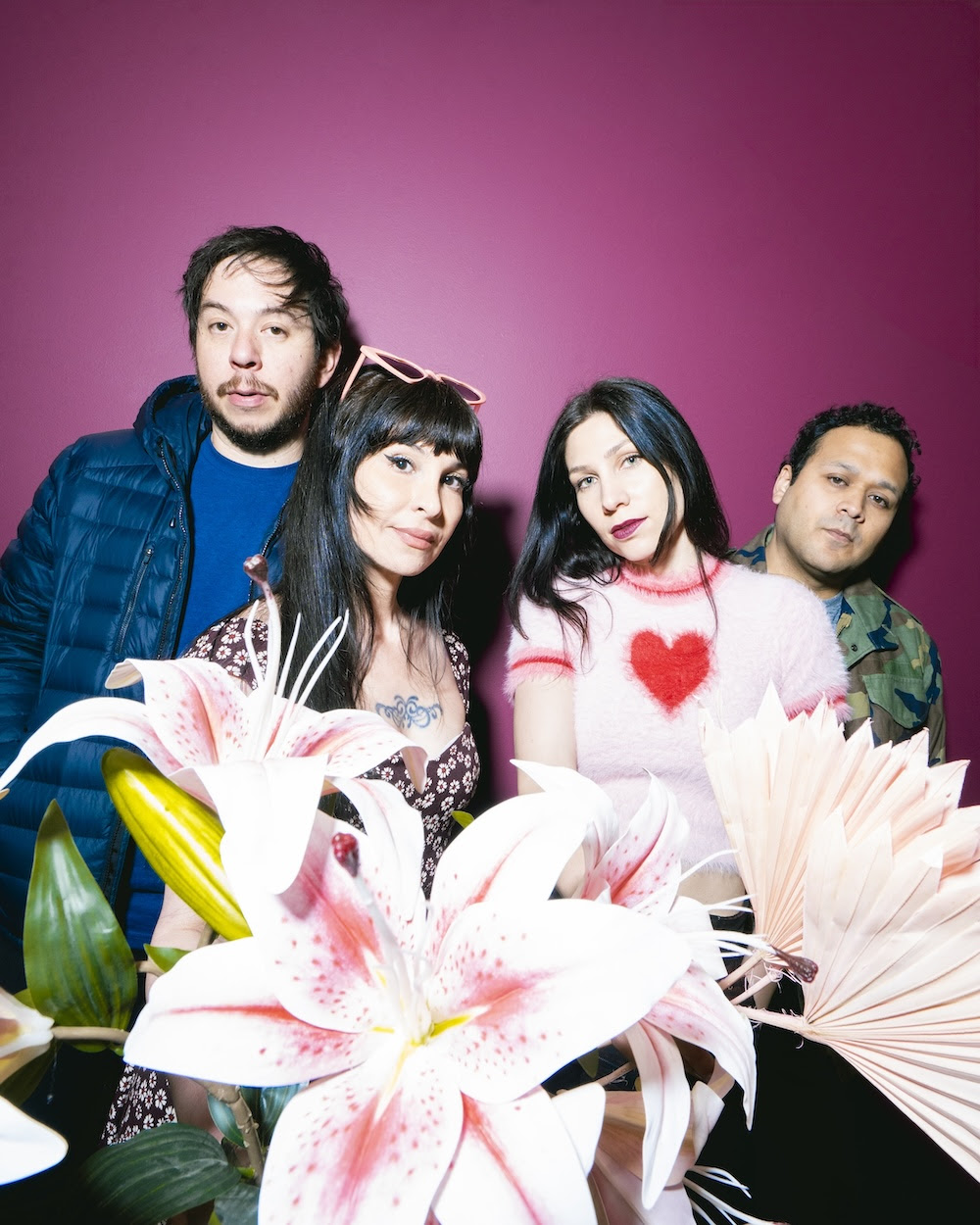 Blushing: “I know a lot of shoegaze bands like to just stare at their ...